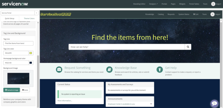 ServiceNow – Service Portalの開発の基本 ～機能の解説からテーマ変更まで～ | ServiceNow研究所