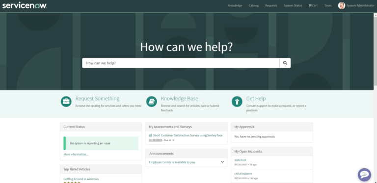 ServiceNowのユーザーインターフェース(UI)の全体像 | ServiceNow研究所