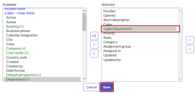 ServiceNowのリストに参照先のテーブルの項目を表示（dot-walk）する方法 | ServiceNow研究所