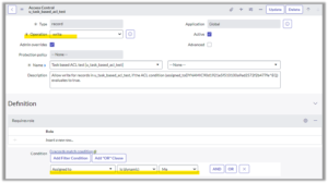 ServiceNow – ACLの設計は3つの表を作成する | ServiceNow研究所