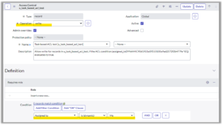 ServiceNow – ACLの設計は3つの表を作成する | ServiceNow研究所