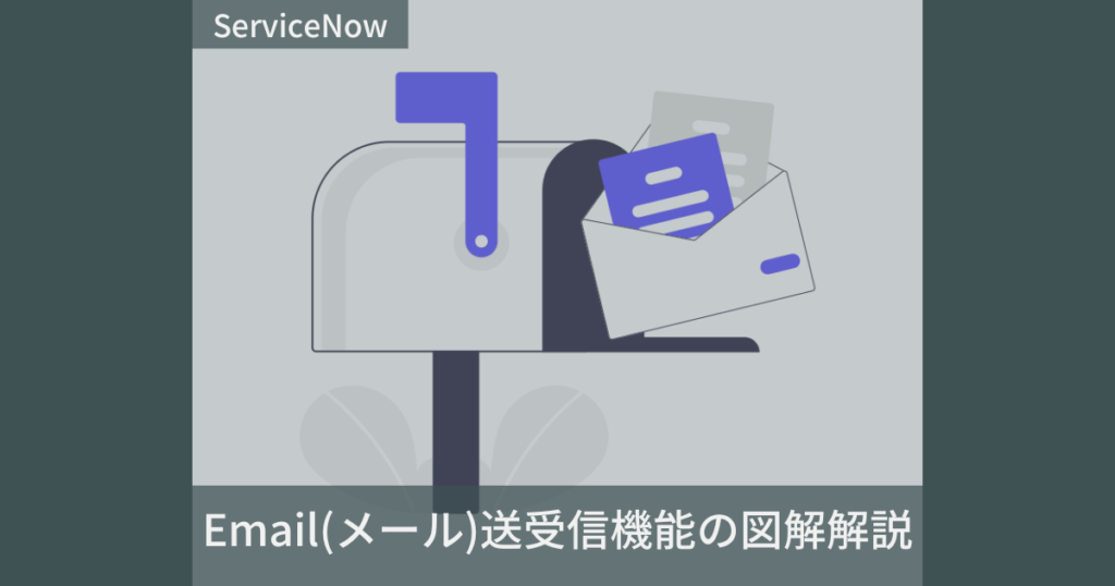 ServiceNow – Email(メール)送受信機能の図解解説 | ServiceNow研究所