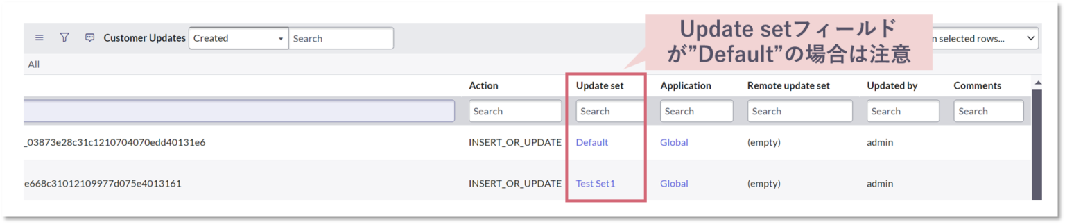 Update Set（更新セット）移送に関する注意点・Tips | ServiceNow研究所